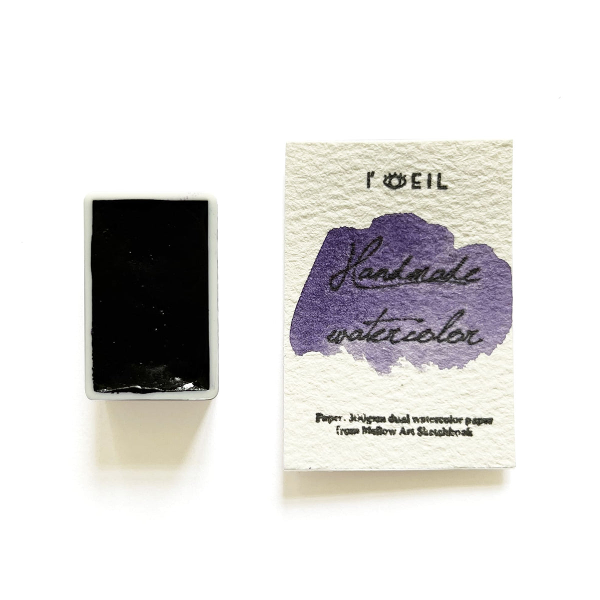 Permanent Violet B - Artist Grade Handmade Honey Based Watercolor Paint ...